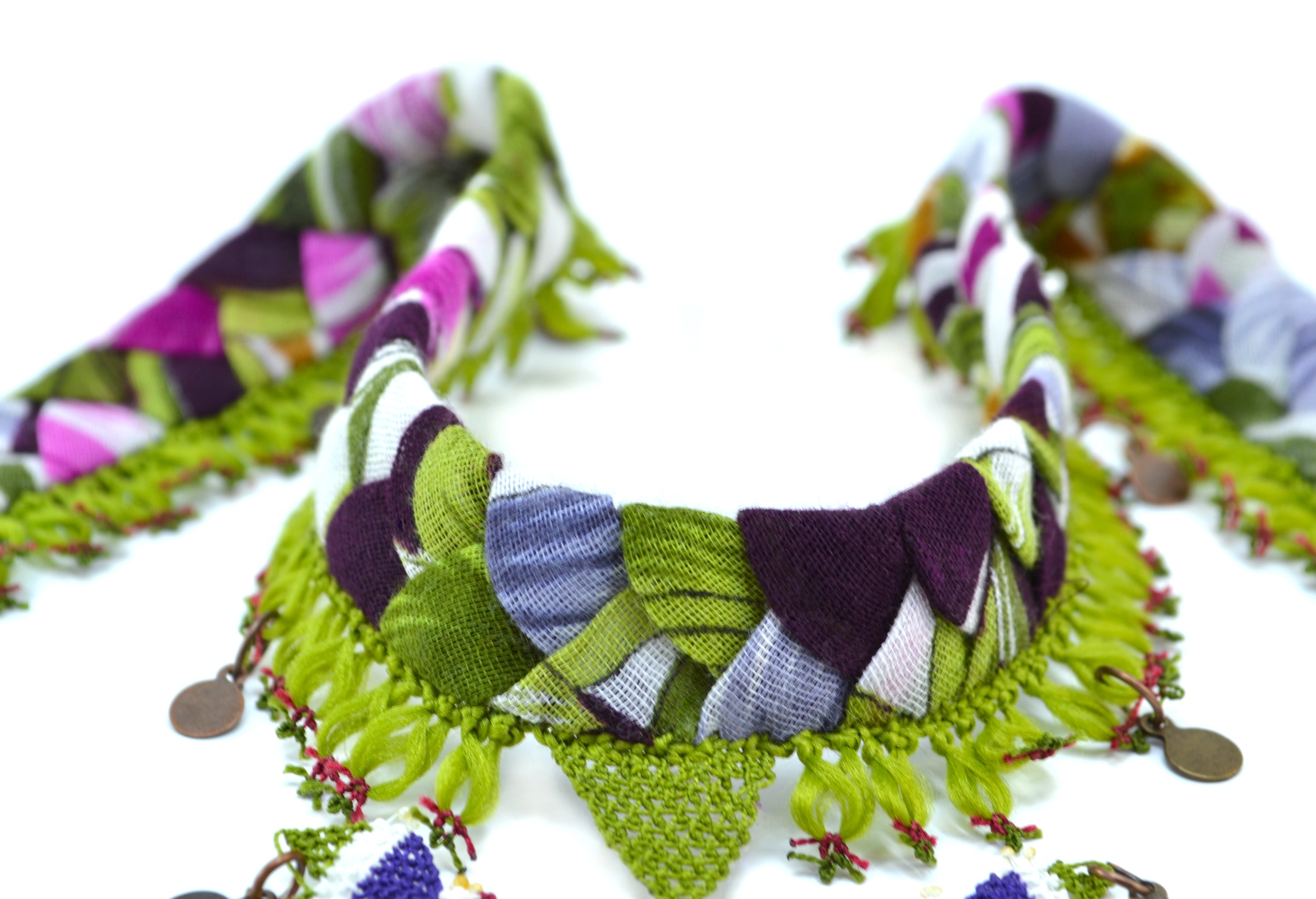 Cyprus Green Nostalgia Necklace with Sun Pendant – Aster Society®