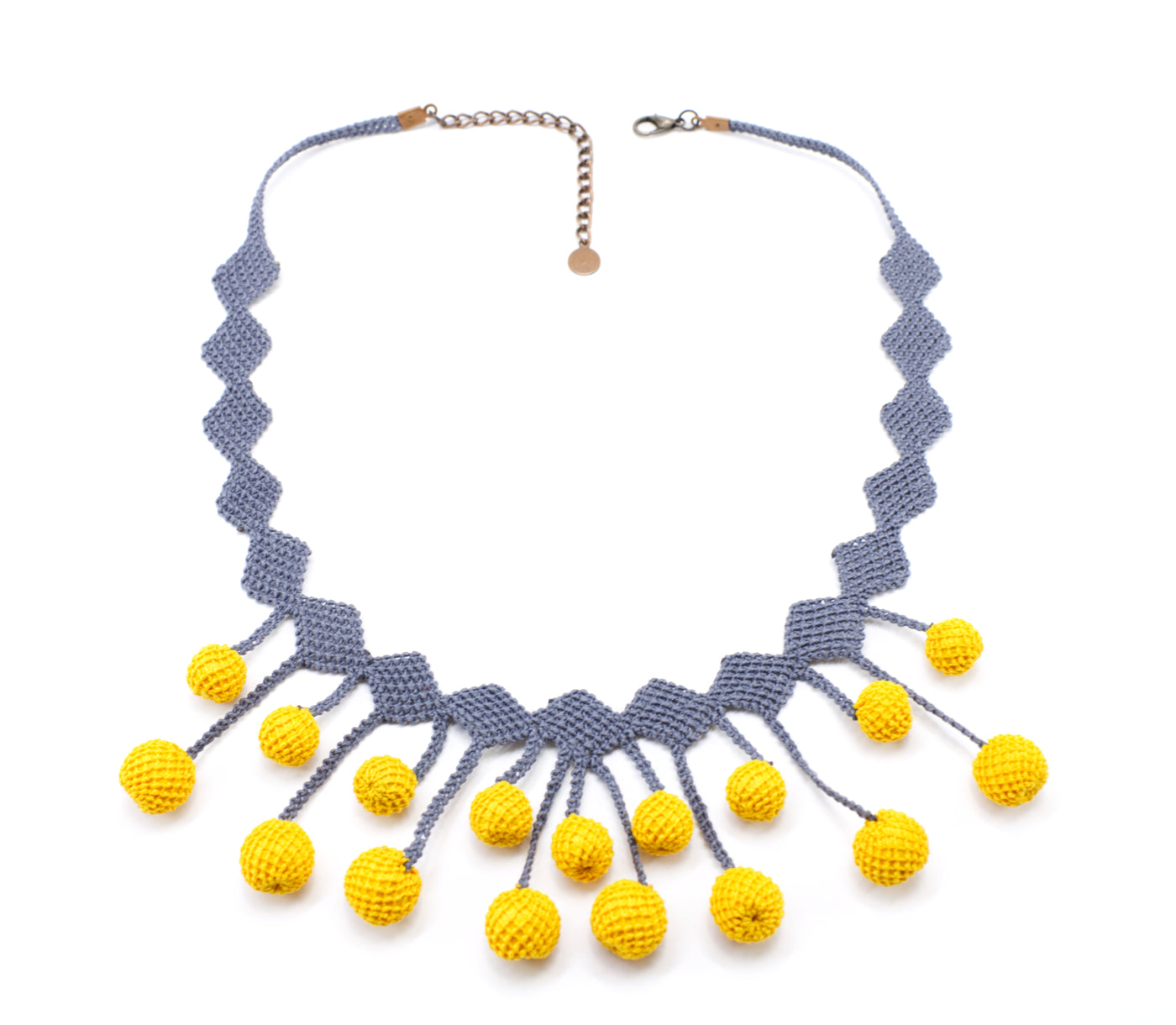 Gray Berry Vine Necklace – Aster Society