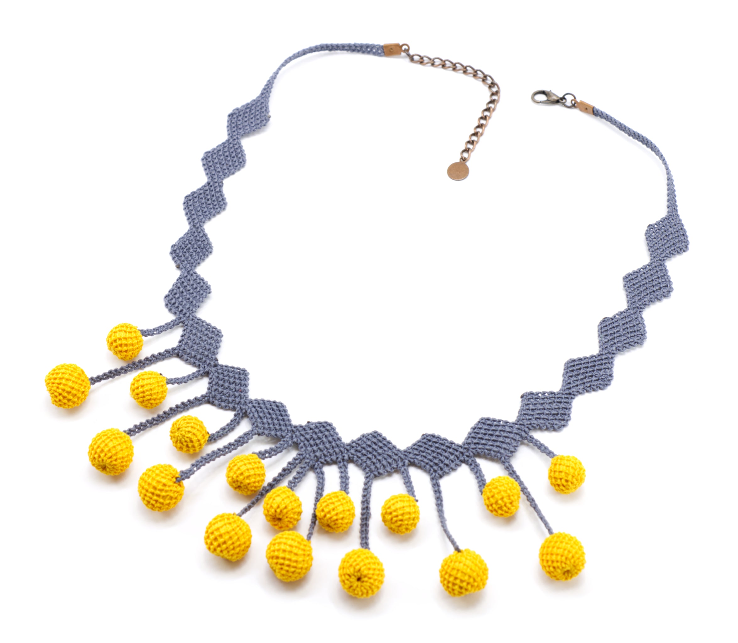 Gray Berry Vine Necklace – Aster Society